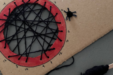 This DIY Spider Web Fine Motor Skills Activity Is So Much Fun ...