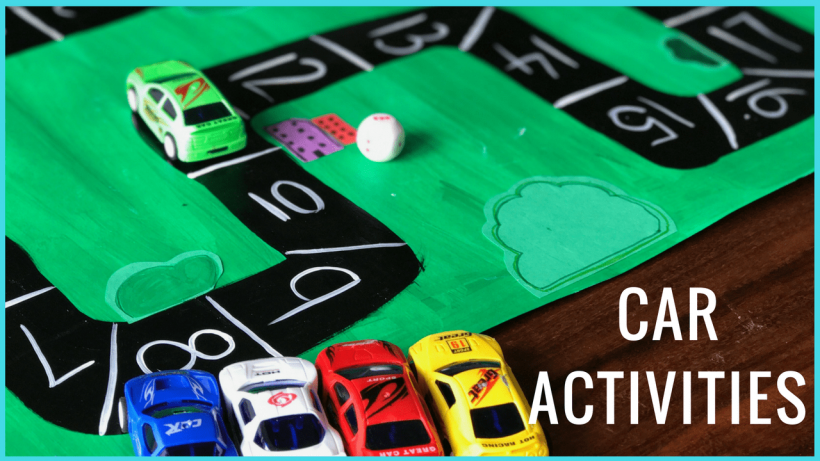 DIY Learning Activities With Toy Cars | Kidsstoppress