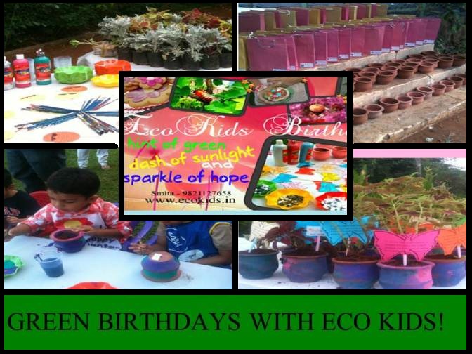 Green Birthdays with Eco kids!!! | Kidsstoppress