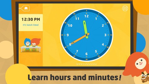 Time Machine: Apps to teach your 5 year old to tell time | Kidsstoppress