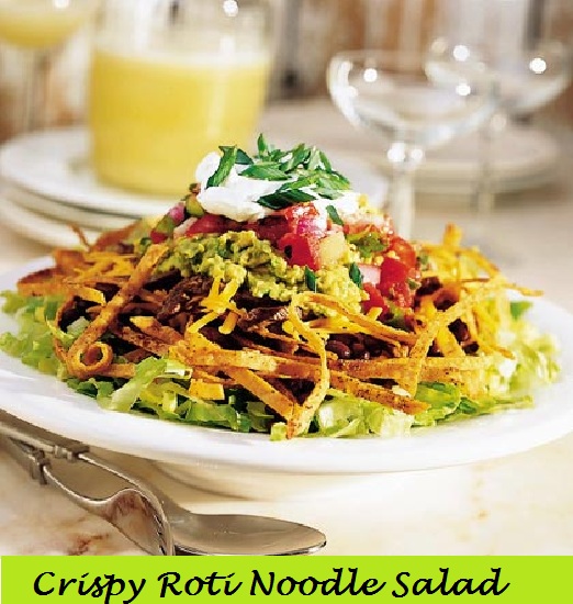Recipe: Crispy Roti Noodle Salad | Kidsstoppress
