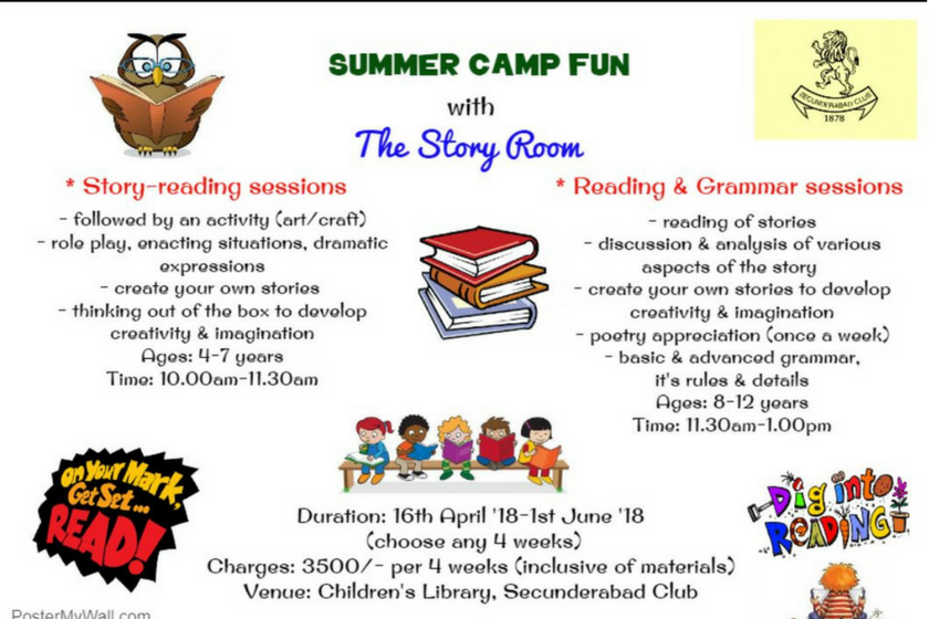 Best Storytelling & Reading Summer Camps In Hyderabad | Kidsstoppress